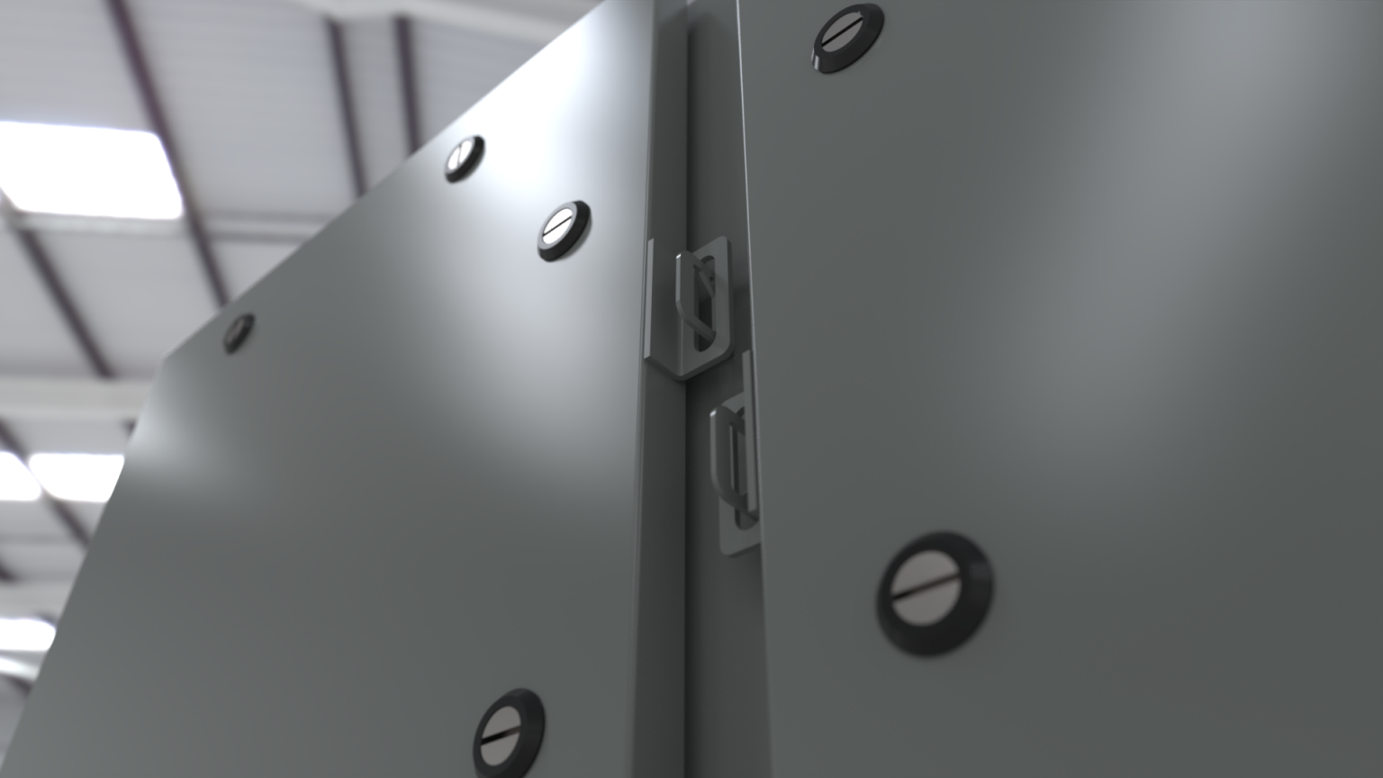 Freestanding Enclosure – Continuous Hinge With Quarter Turns (Double ...