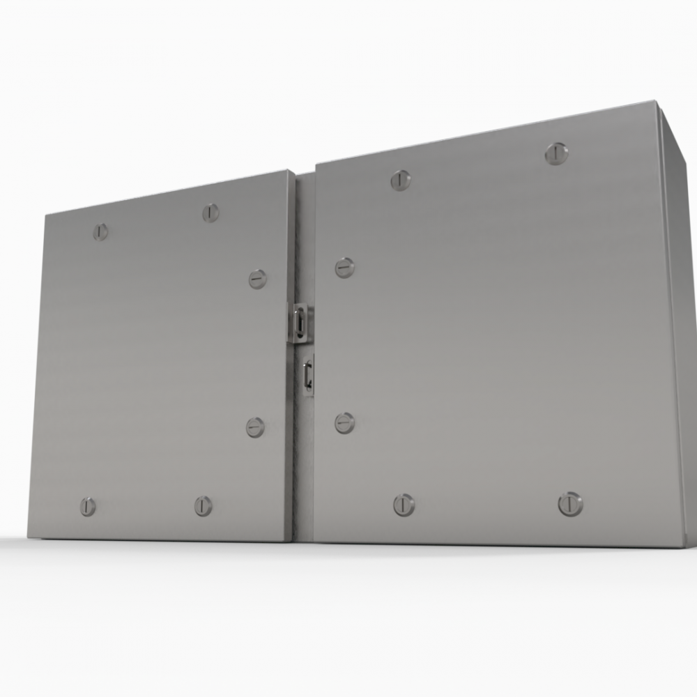 Freestanding Enclosure – Continuous Hinge With Quarter Turns (Double ...